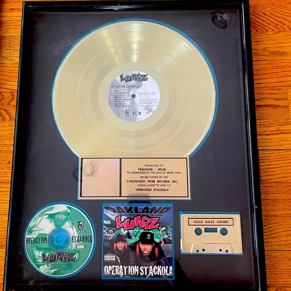 RIAA | Wall Decor | Luniz Record Plaque | Poshmark